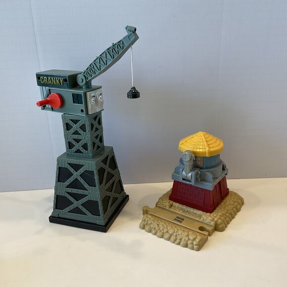 Fisher-Price | Toys | Thomas Train Friends Building Lot Cranky Crane ...
